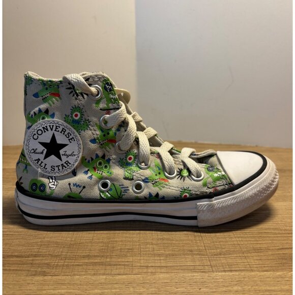 Converse | Shoes | Converse Ctas High Top Sneakers Kids 1 Green ...